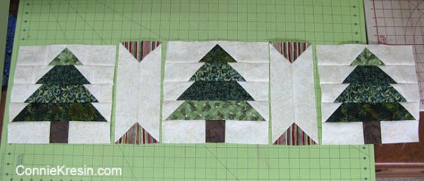 Christmas Tree Runner Tutorial - Freemotion by the River