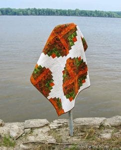 Amber Logs Quilt Pattern - Freemotion by the River