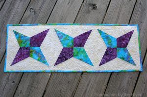 AccuQuilt GO! Kite Tablerunner for Spring - Freemotion by the River