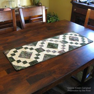 Batik Spring Table Runner