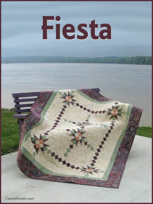 Fiesta Quilt Pattern - Freemotion by the River