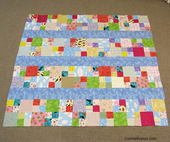 Flannel Quilt As You Go Blocks - Freemotion by the River