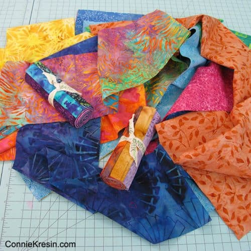 Batik Scrap Stash - Freemotion by the River