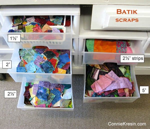 River Scraps Baby Quilt - Freemotion by the River