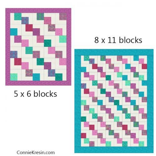 Falling Charms Block quick and easy tutorial - Freemotion by the River