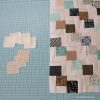 Mini Falling Charms Quilted Tablerunner - Freemotion by the River