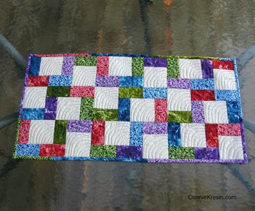 Crossroads Table Runner Tutorial - Freemotion by the River