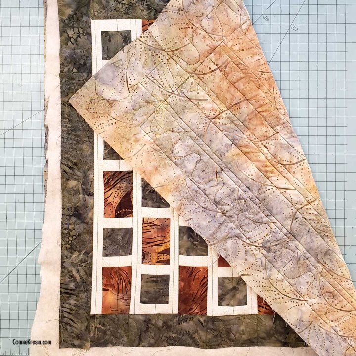 How to make the Brick Road Pillow or Table Topper - Freemotion by the River