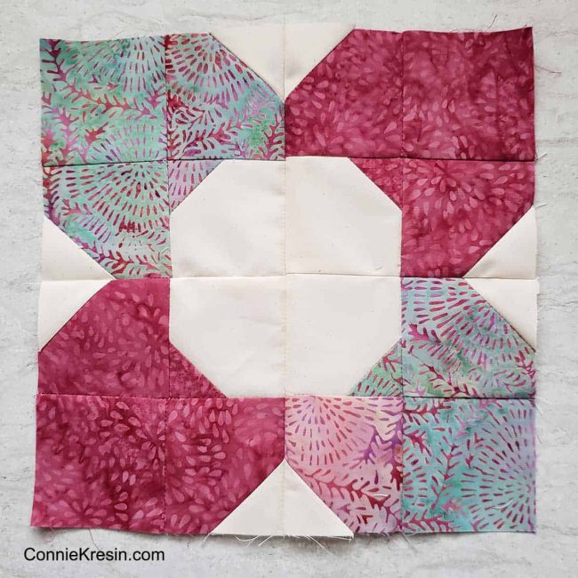Morning Glory Quilt Block tutorial - Freemotion by the River