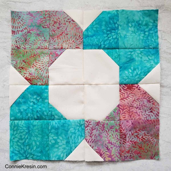 Morning Glory Quilt Block tutorial - Freemotion by the River
