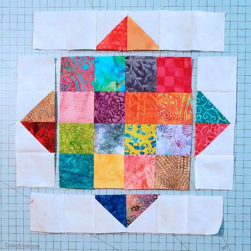 River Scraps Quilt Block - Freemotion by the River