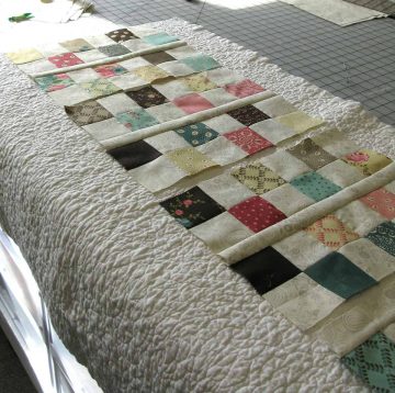 6 Square Table Runner Tutorial