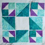 9 Patch Indiana Star Quilt Block - Freemotion by the River