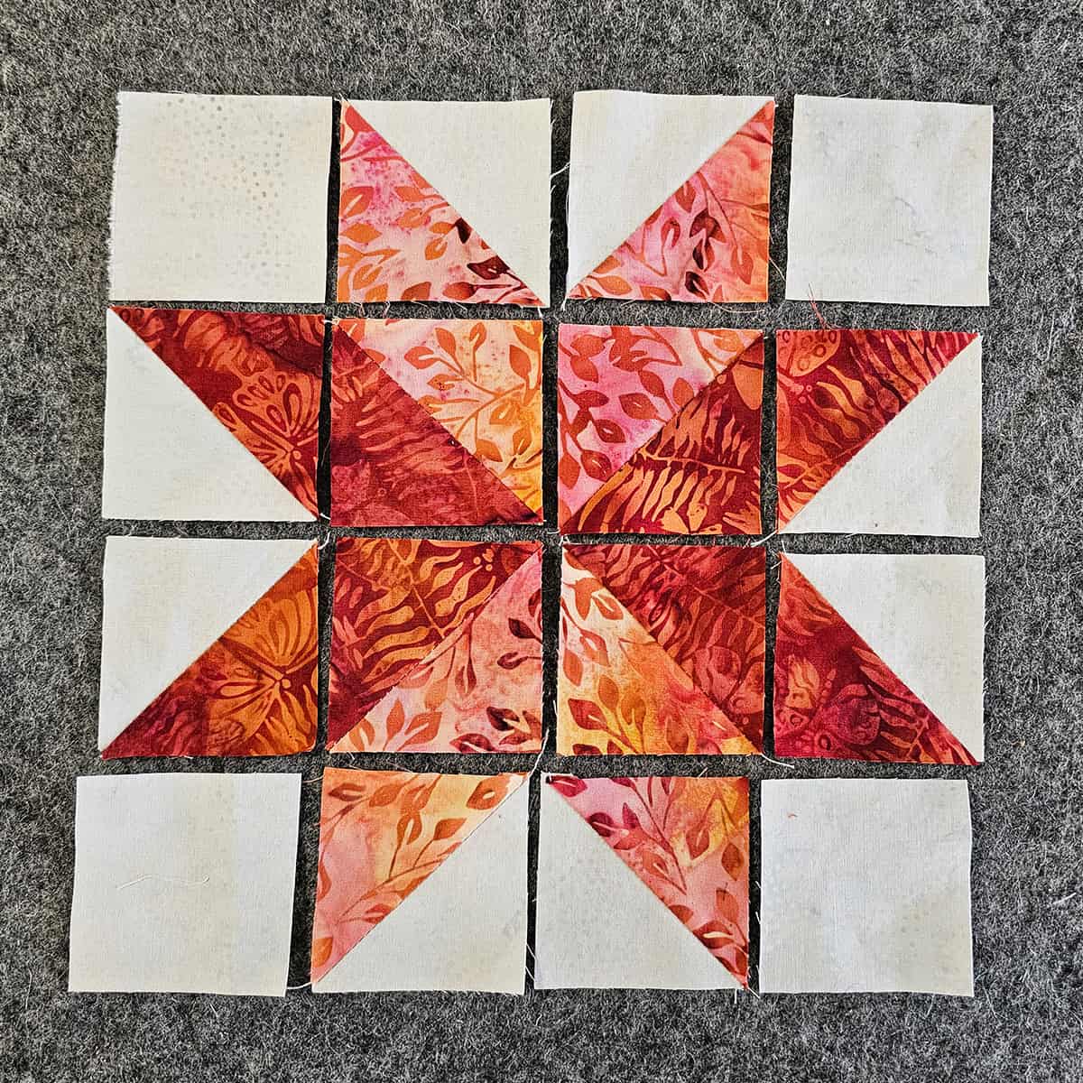Baby Star Quilt Block - Freemotion by the River