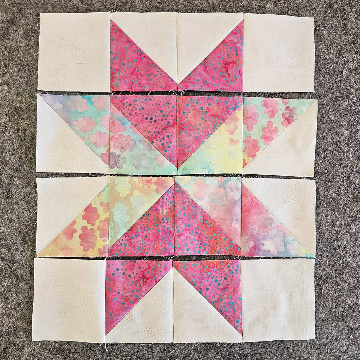 Baby Star Quilt Block - Freemotion by the River