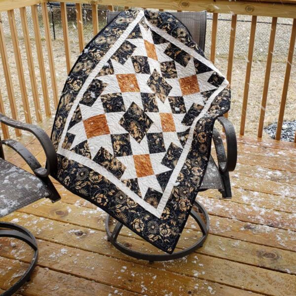 6 Block Diamond Stars Quilt - Freemotion by the River