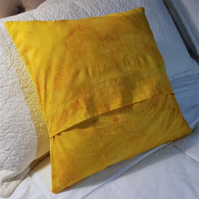 18 Inch Log Cabin Pillow - Freemotion by the River