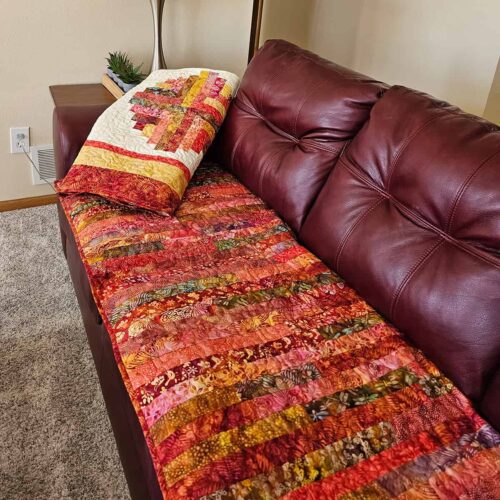 Monarch Sofa Quilt - Freemotion by the River