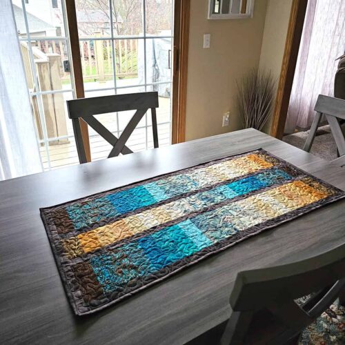 Oasis Table Runner - Freemotion by the River