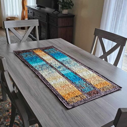 Oasis Table Runner - Freemotion by the River