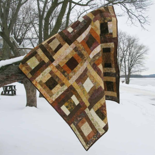 River Whirls Baby Quilt Tutorial - Freemotion by the River