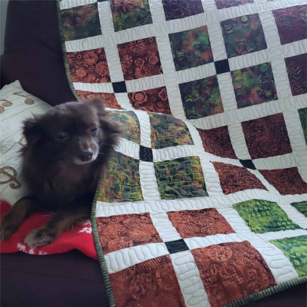 Creating a Stunning Four Square Quilt Block - Freemotion by the River