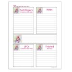 Scattered Printable Notes - Freemotion by the River