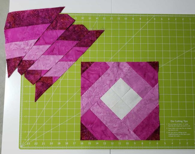 Spin Me Round Quilt Block - Freemotion by the River