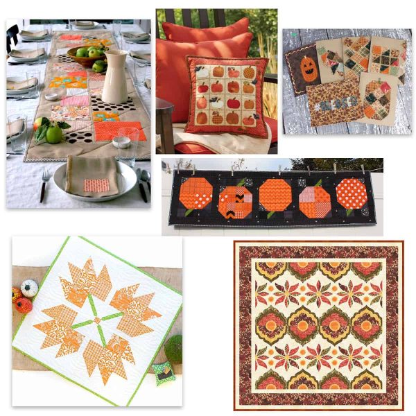 27 Free Thanksgiving Quilt Patterns & Sewing Projects - Freemotion by ...