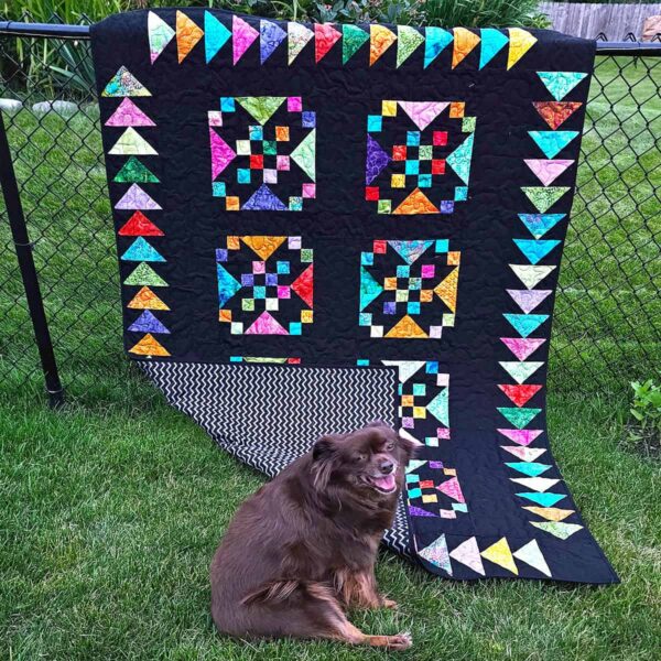 Vibrant Joy Quilt Pattern - Freemotion by the River