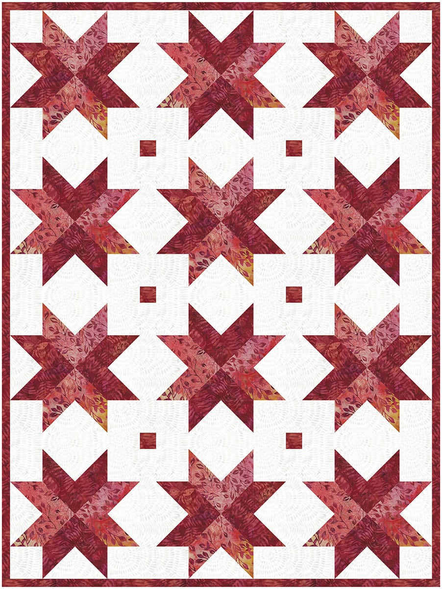 Baby Star Quilt Block - Freemotion by the River