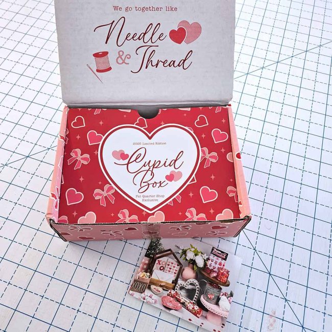 2025 Cupid Quilting Box - Freemotion by the River