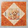 Diamond in a Square photo quilt block - Freemotion by the River
