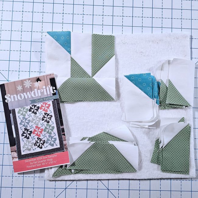 Snowdrift Quilt - Freemotion by the River