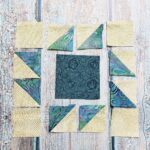 Square and Points quilt block tutorial - Freemotion by the River