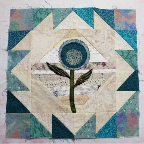 9 Patch Indiana Star Quilt Block - Freemotion by the River